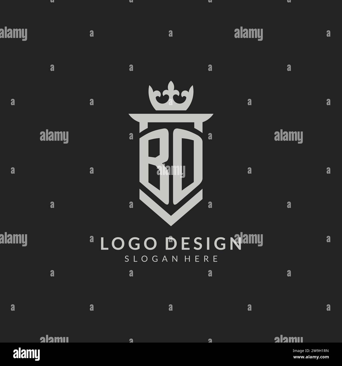 Bo logo vector vectors hi-res stock photography and images - Alamy