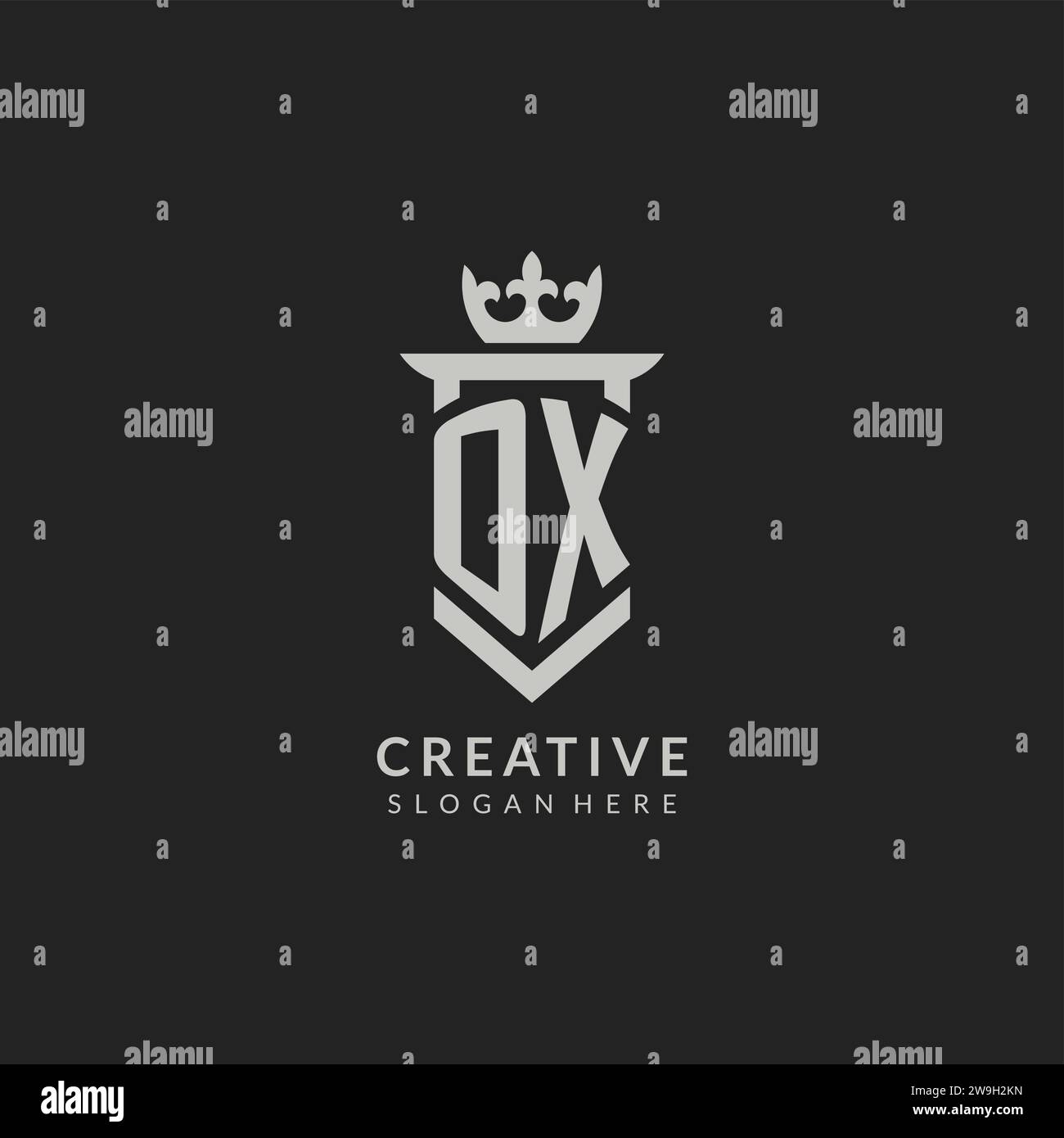 Ox logo vector vectors hi-res stock photography and images - Alamy