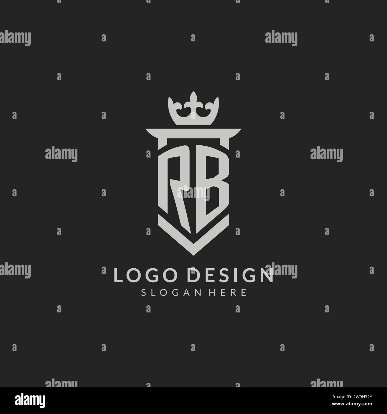 Rb initial logo Stock Vector Images - Alamy