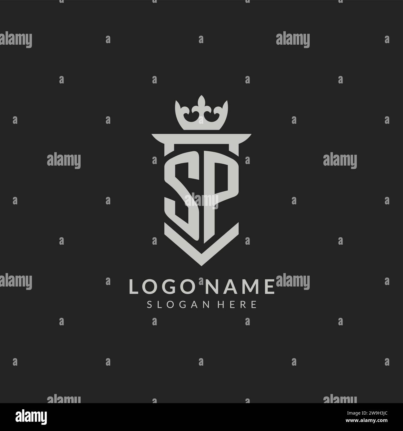 Initial letter sp hi-res stock photography and images - Alamy