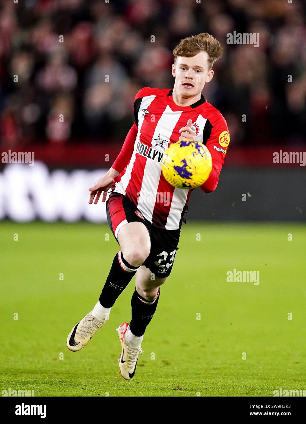Brentford's Keane Lewis-Potter during the Premier League match at the ...