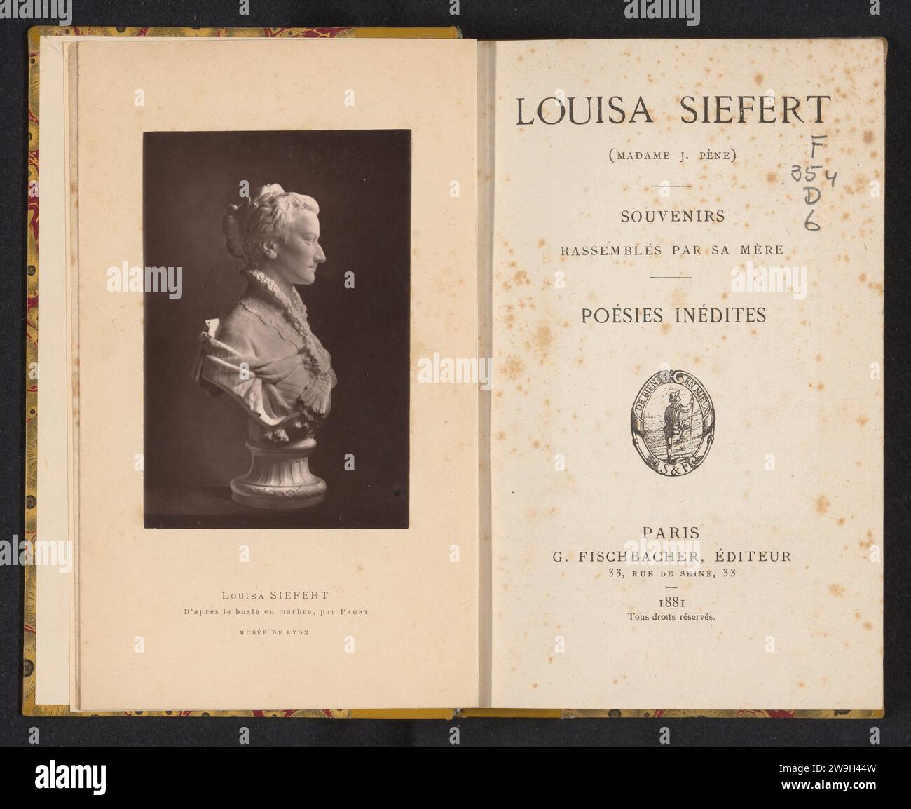 Louisa Siefert (Madame J. Pène): Souvenirs shaved by his mother, Louisa ...