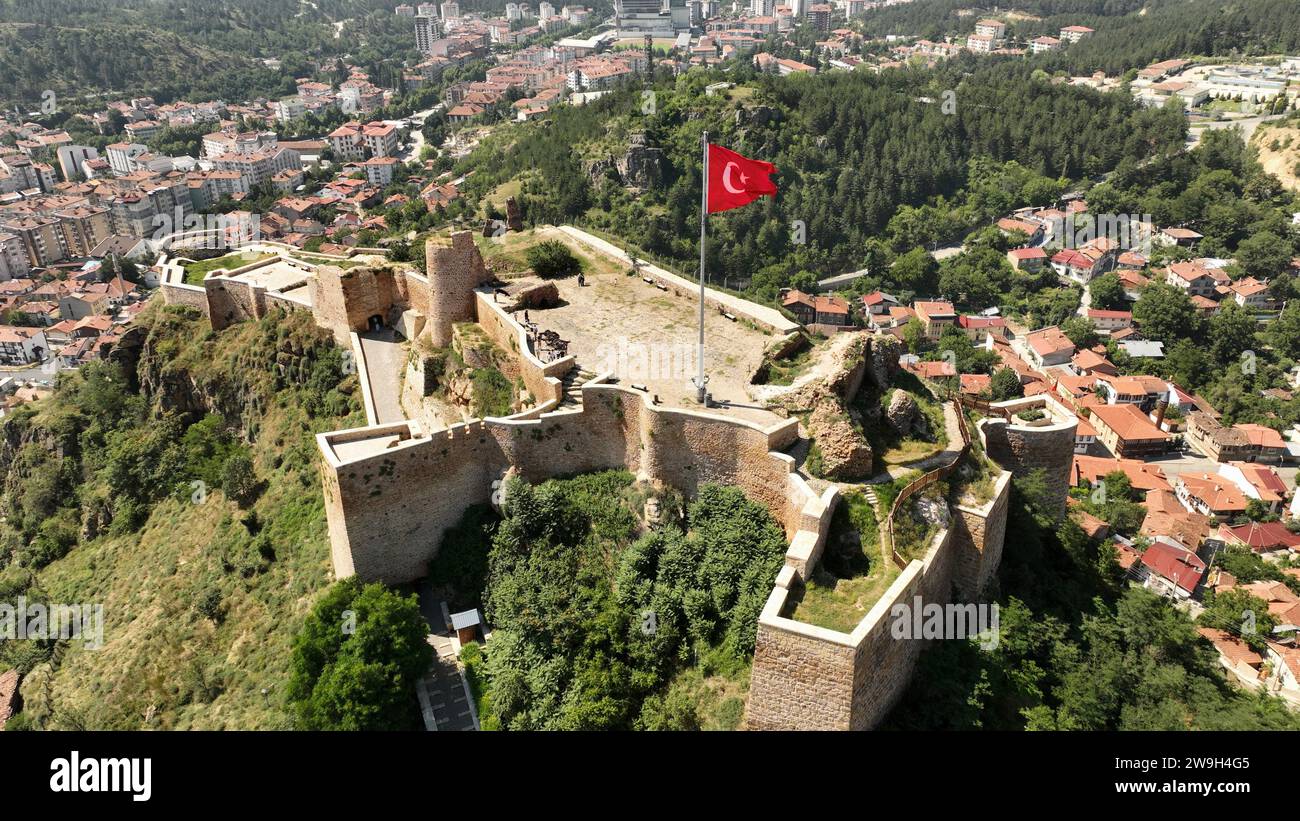 Kastamonu Castle was built in the 12th century during the Byzantine ...