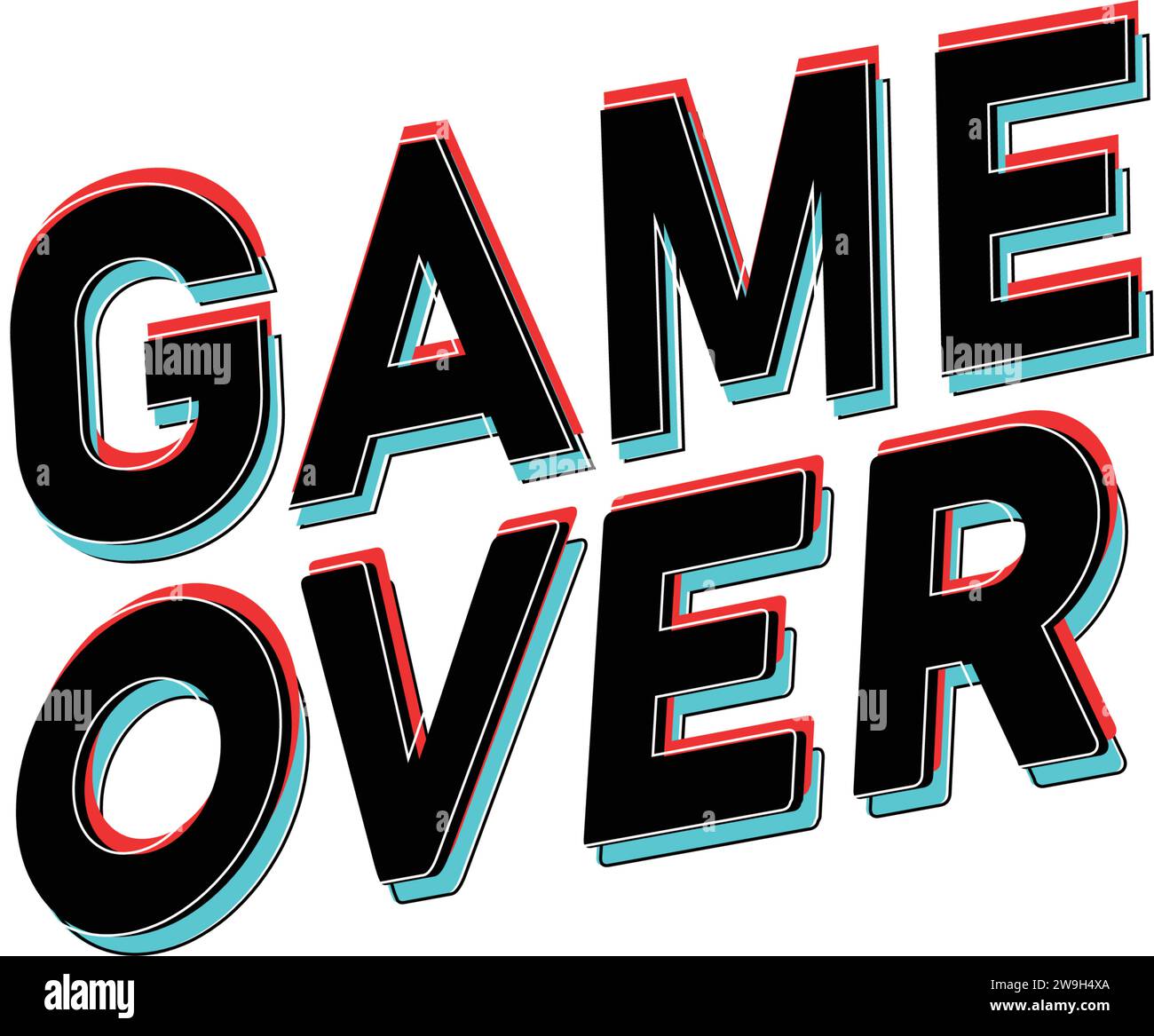 Classic retro game playing Stock Vector Images - Alamy