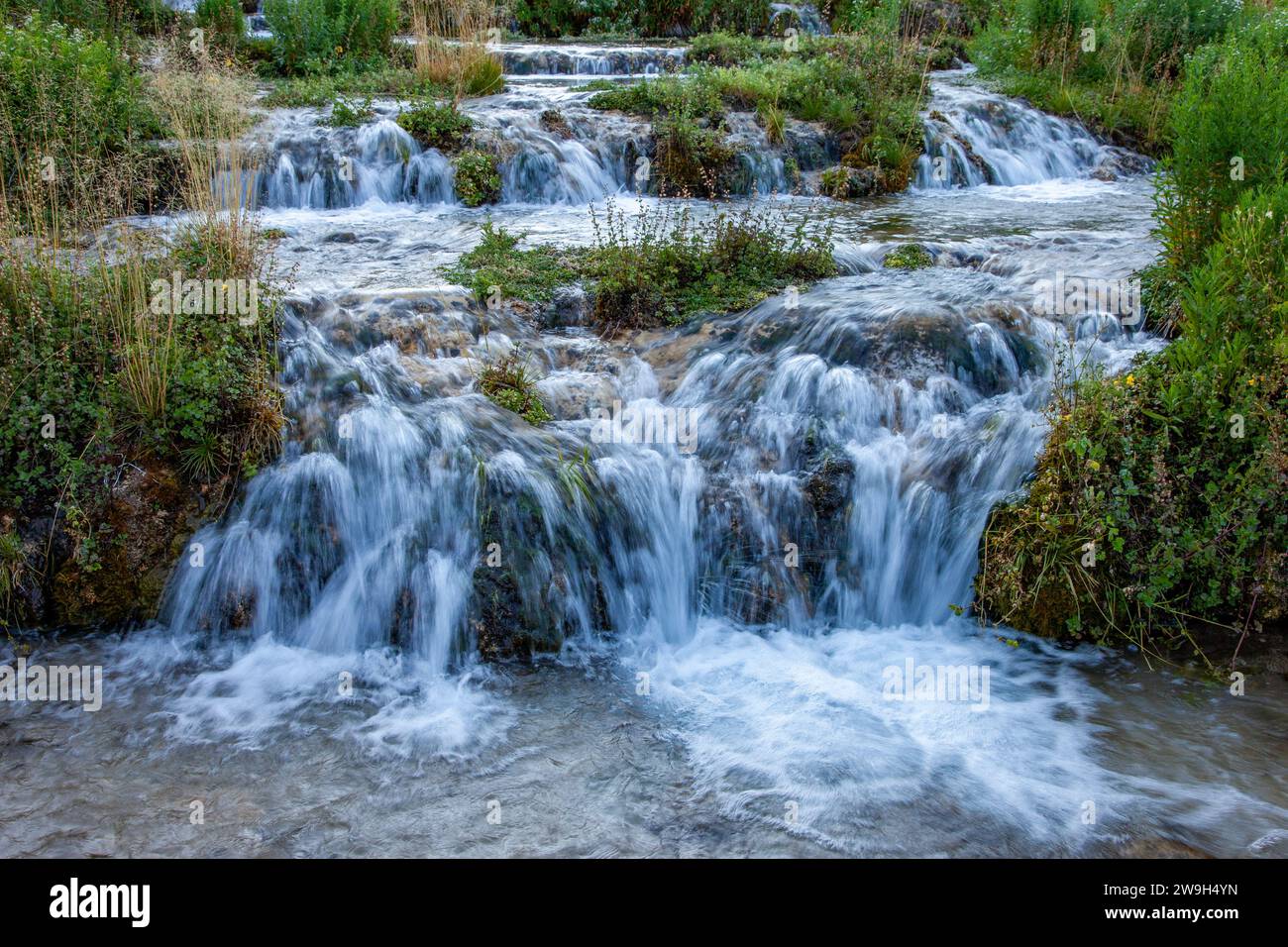 Cascade Springs on Mt. Timpanogos in the Uinta National Forest in Utah Stock Photo - Alamy