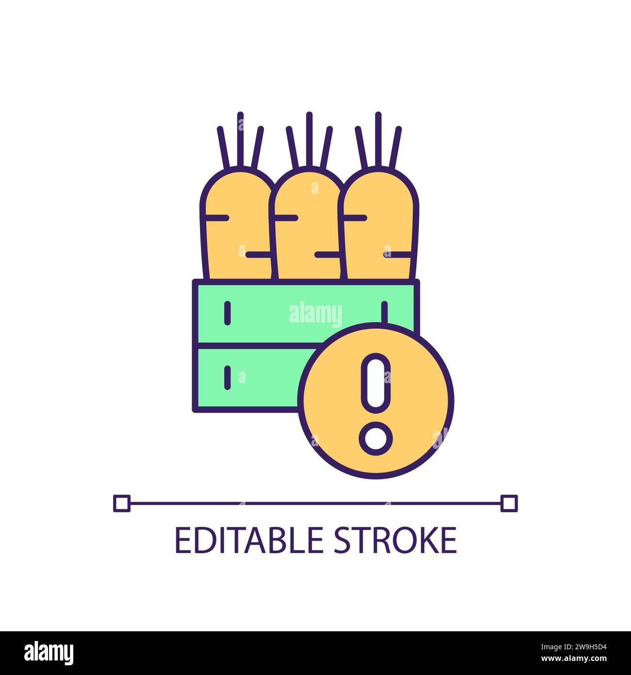 2D editable thin line product diversity challenges icon Stock Vector Image & Art - Alamy