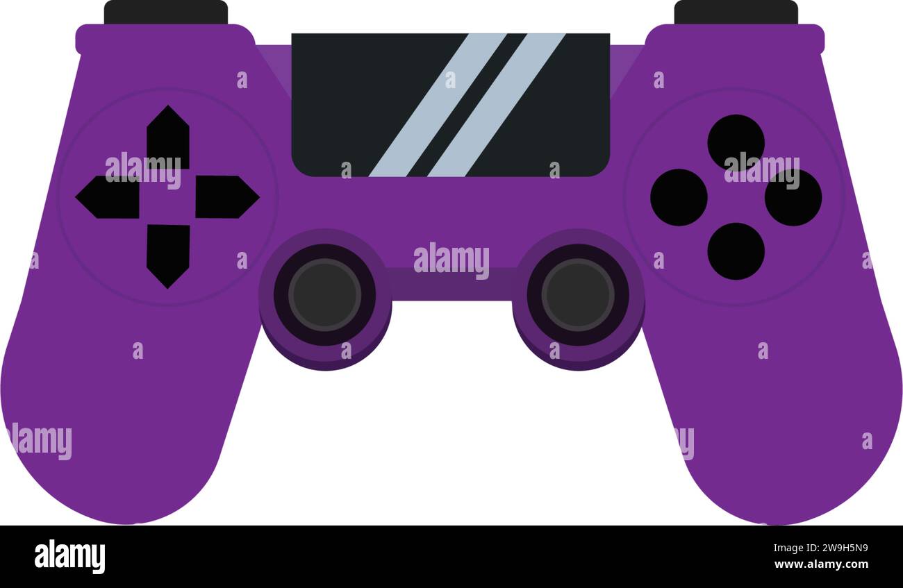 Yellow game controller joystick console hi-res stock photography and ...