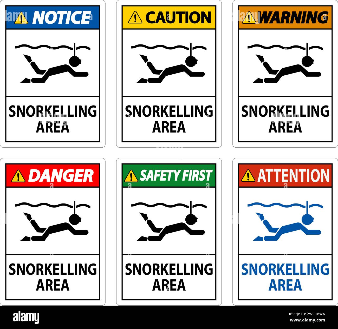 General water safety notice signs hi-res stock photography and images ...