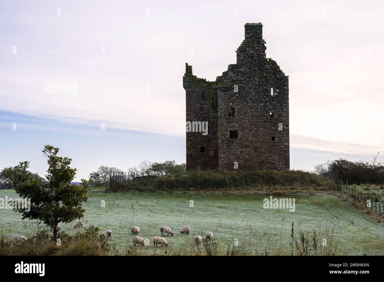 The Baltersan Castle, Maybole, South Ayrshine, Scotland Stock Photo - Alamy