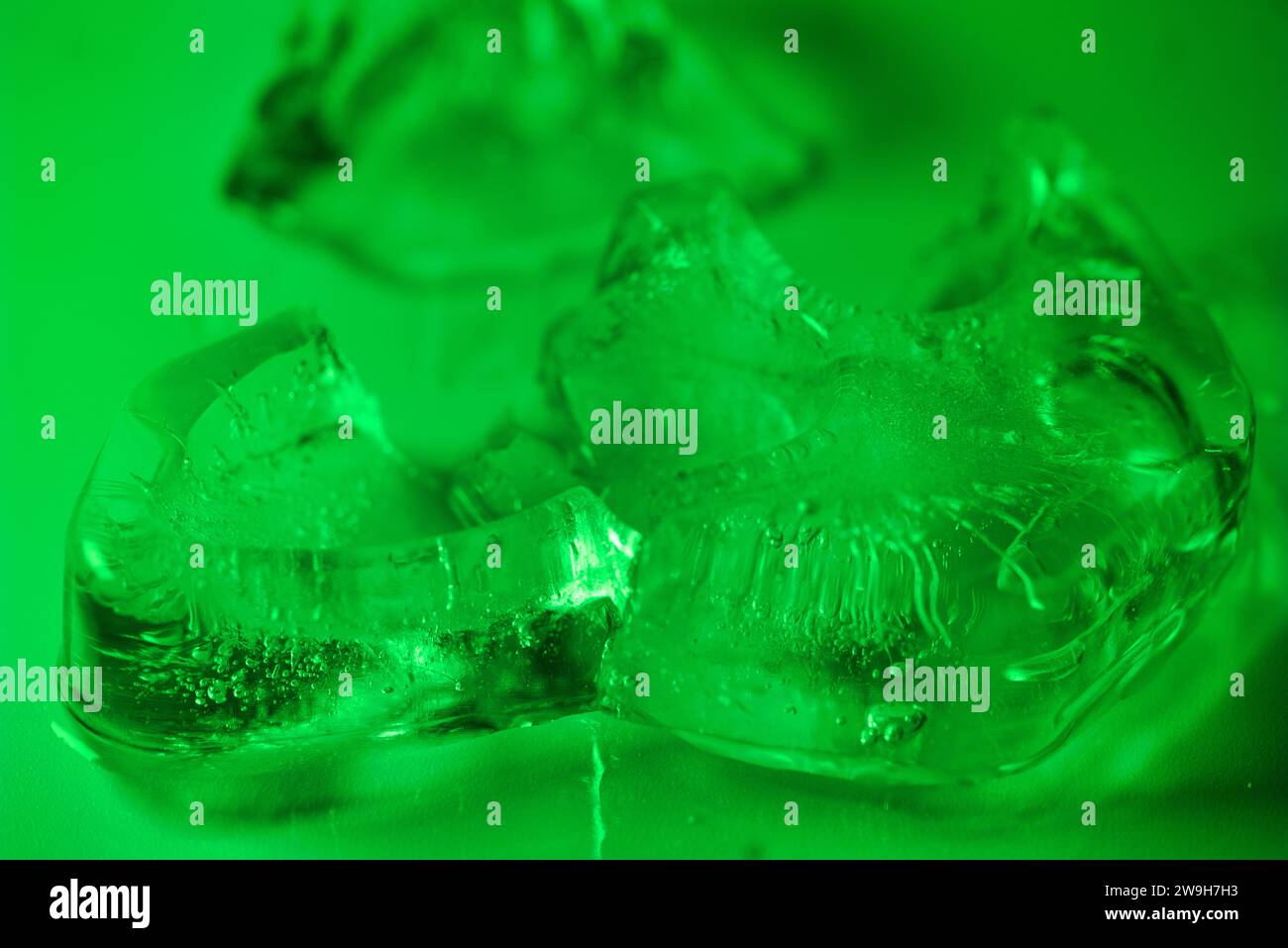 frozen water ice air bubbles in ice colors abstraction beautiful ...