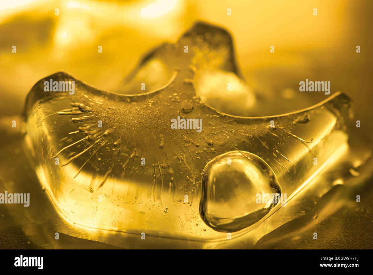 frozen water ice air bubbles in ice colors abstraction beautiful ...