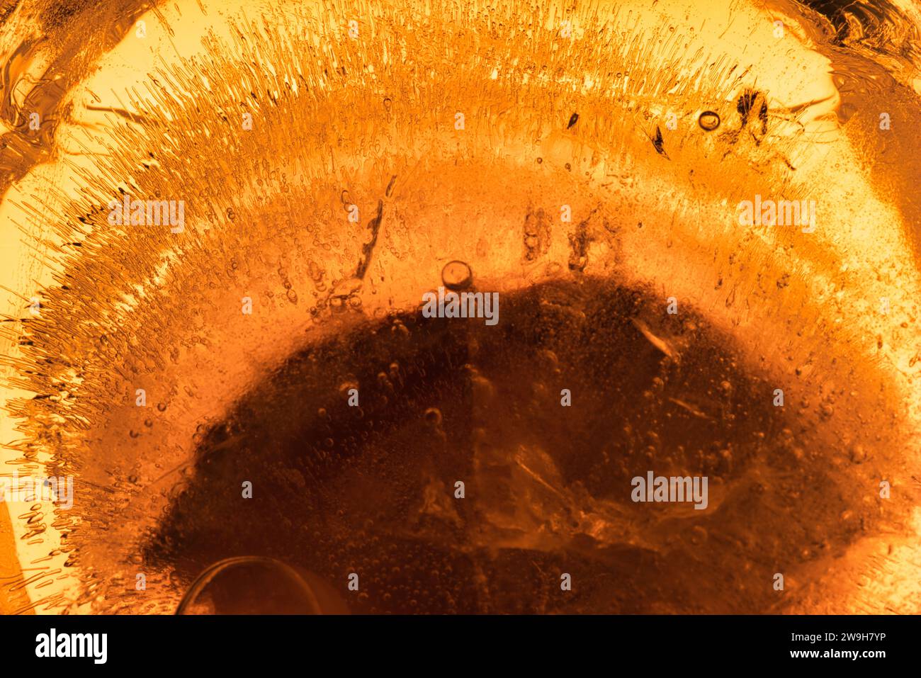 frozen water ice air bubbles in ice colors abstraction beautiful ...