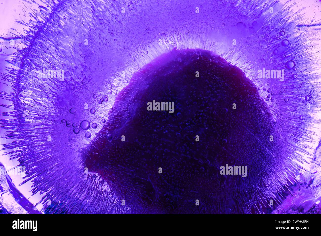 frozen water ice air bubbles in ice colors abstraction beautiful ...