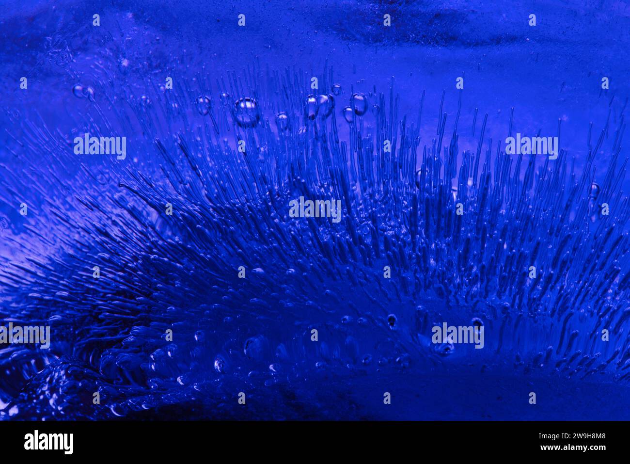 frozen water ice air bubbles in ice colors abstraction beautiful ...