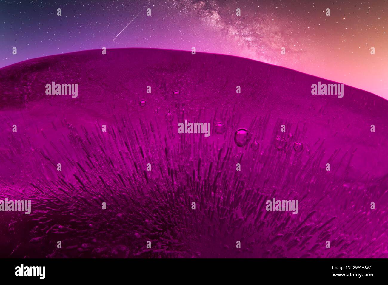 frozen water ice air bubbles in ice colors abstraction beautiful ...