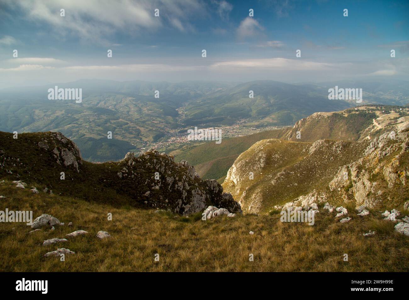 The beauty of untouched wilderness showcased in a panoramic mountain ...