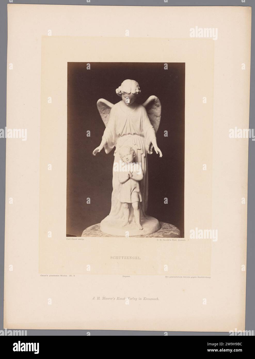 Guardian Angel by Robert Cauer, Carl Heinrich Jacobi, 1850 - 1900 ...
