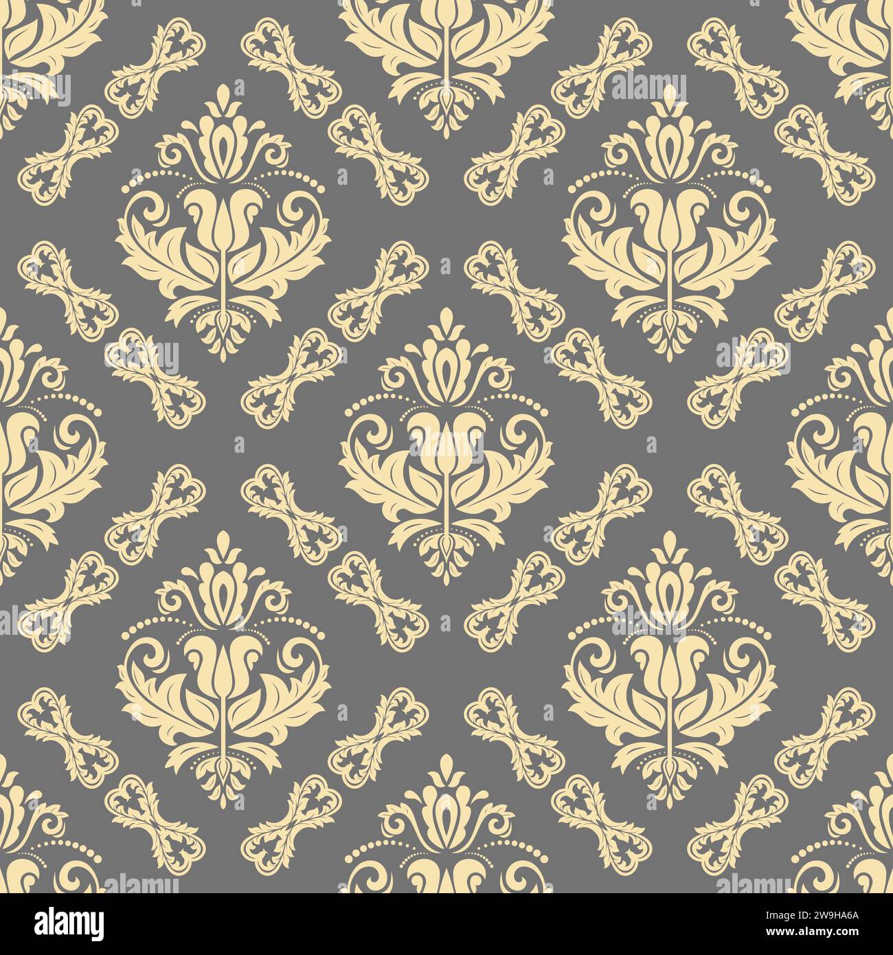 Classic seamless vector pattern. Damask orient ornament. Classic ...