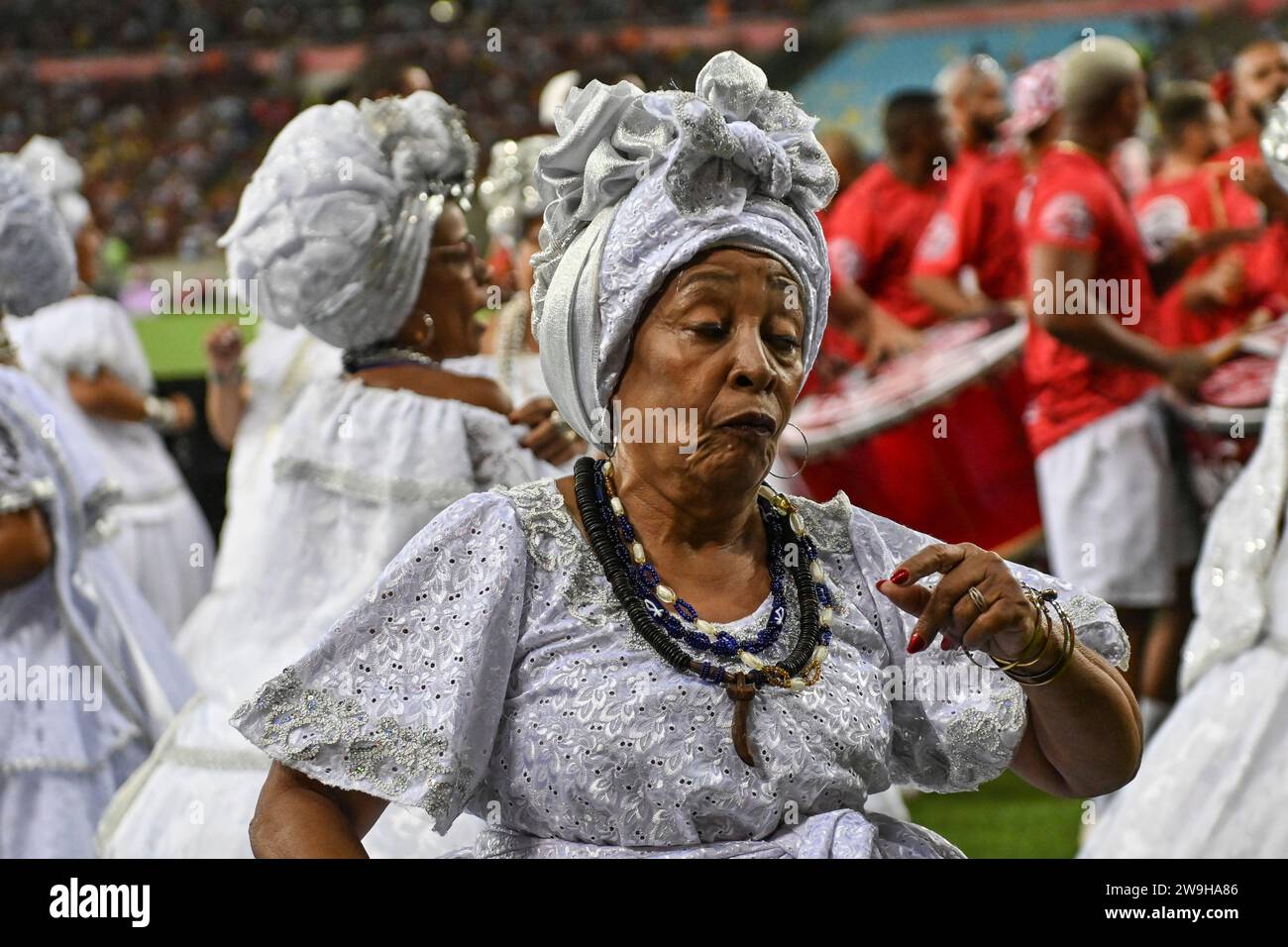 Rio, Brazil - december 27, 2023, zico all-star game, performance by the ...