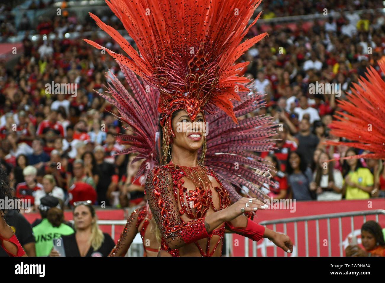 Rio, Brazil - december 27, 2023, zico all-star game, performance by the ...