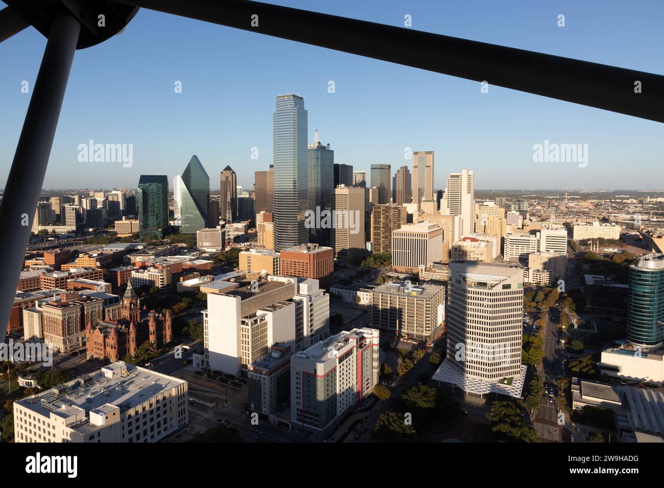 scenic skyline in late afternoon in Dallas, Texas, USA Stock Photo - Alamy