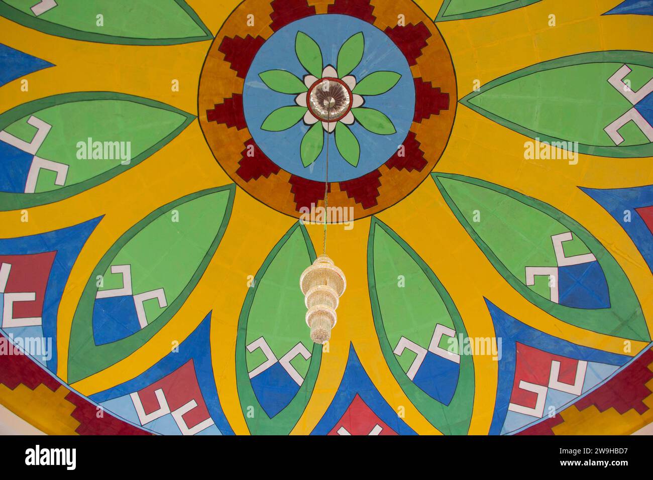 the area inside the Taqwa Mosque in Metro City, Lampung, Indonesia ...