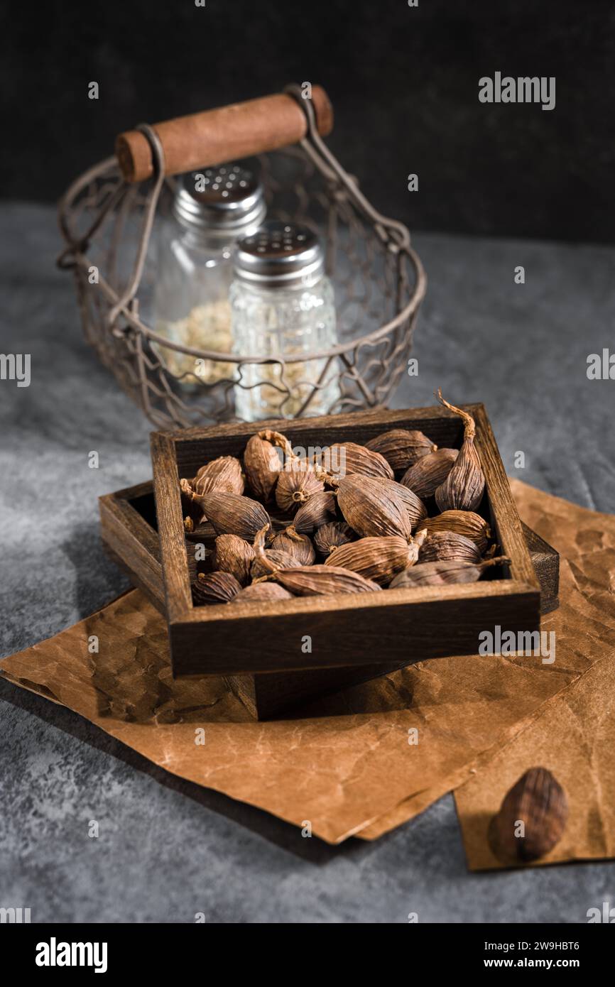 Tsaoko amomum fruit hi-res stock photography and images - Alamy
