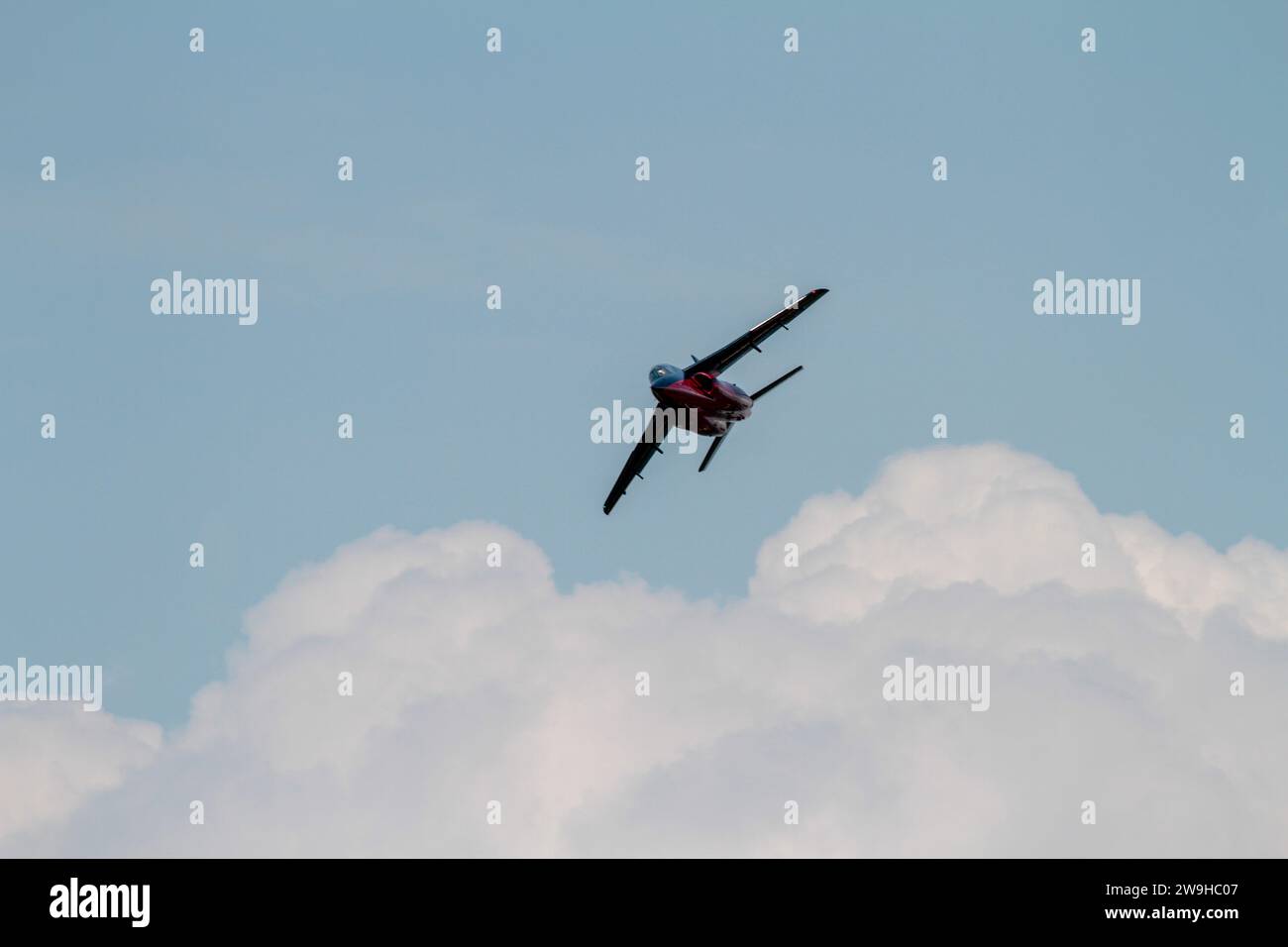 Aircraft in ascent: capturing the power and grace of flight Stock Photo ...