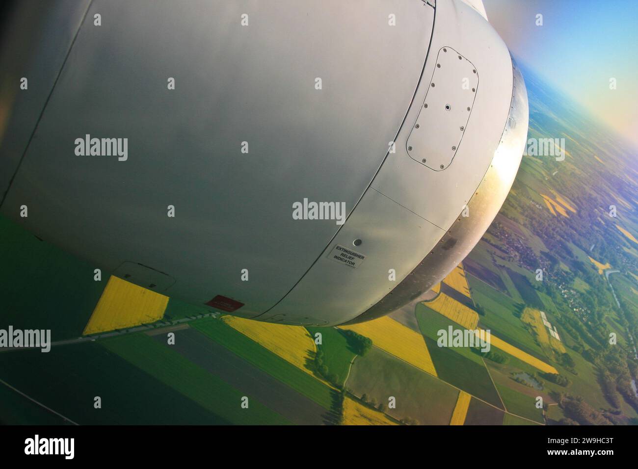 Aircraft in ascent: capturing the power and grace of flight Stock Photo ...