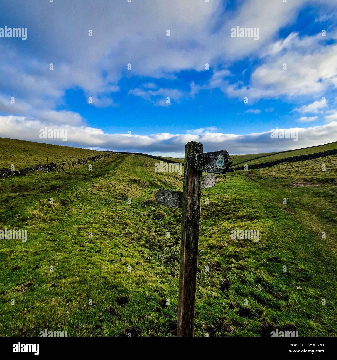 This trio of images captures the raw, untouched splendor of Cave Dale ...