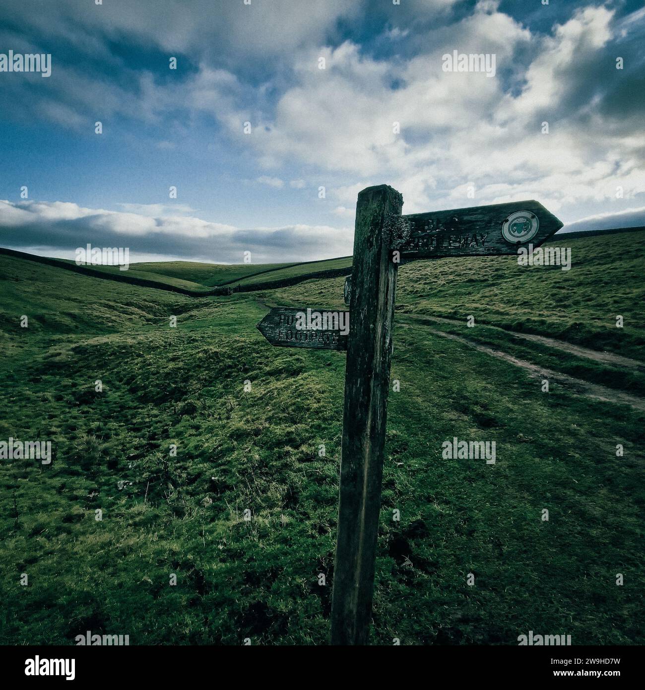 This trio of images captures the raw, untouched splendor of Cave Dale ...