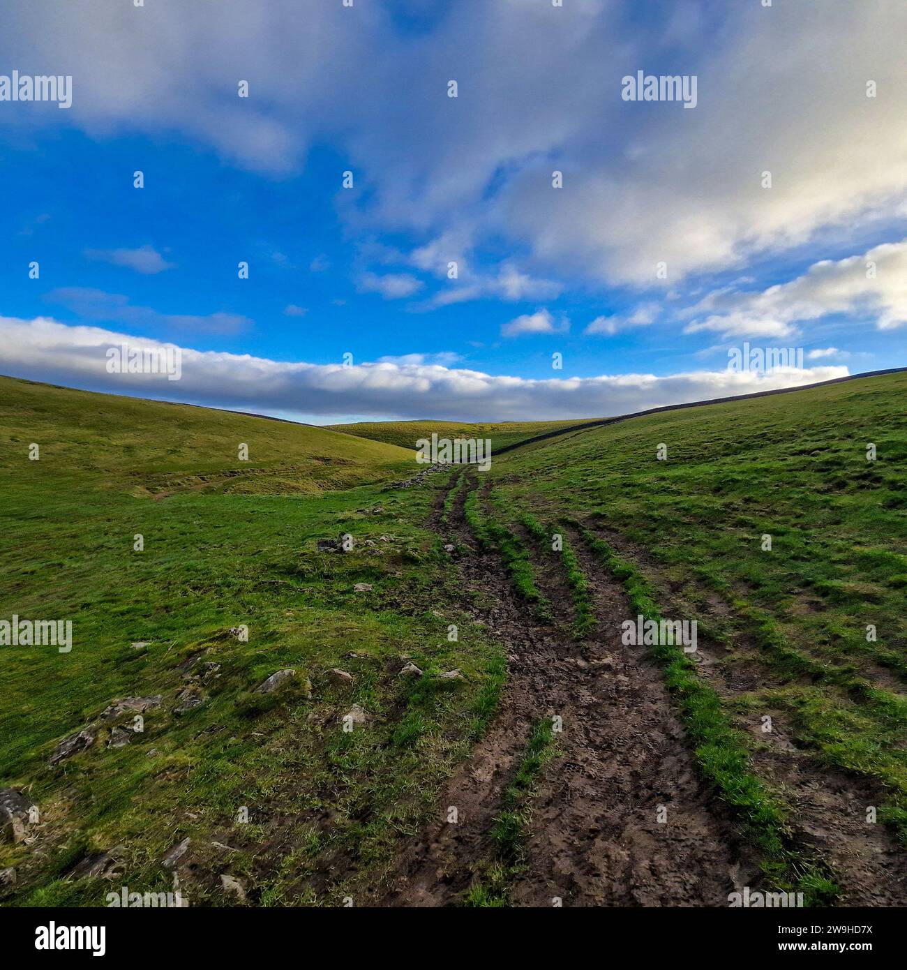 This trio of images captures the raw, untouched splendor of Cave Dale ...