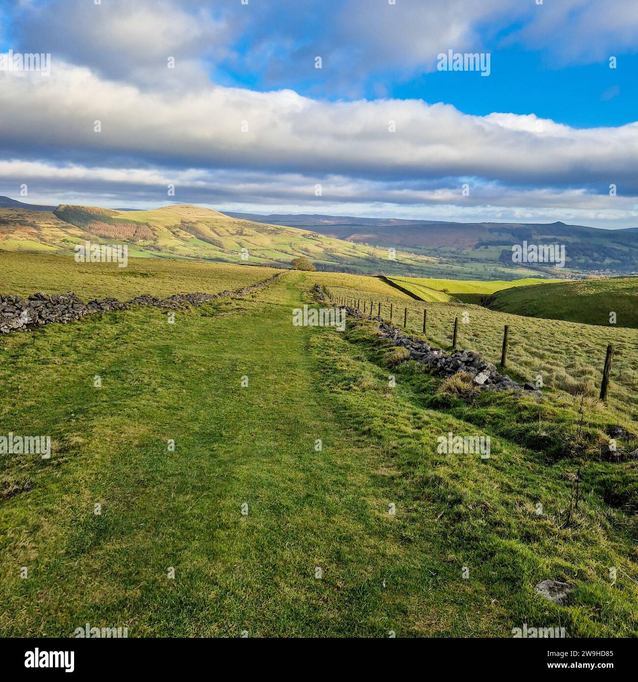 This trio of images captures the raw, untouched splendor of Cave Dale ...