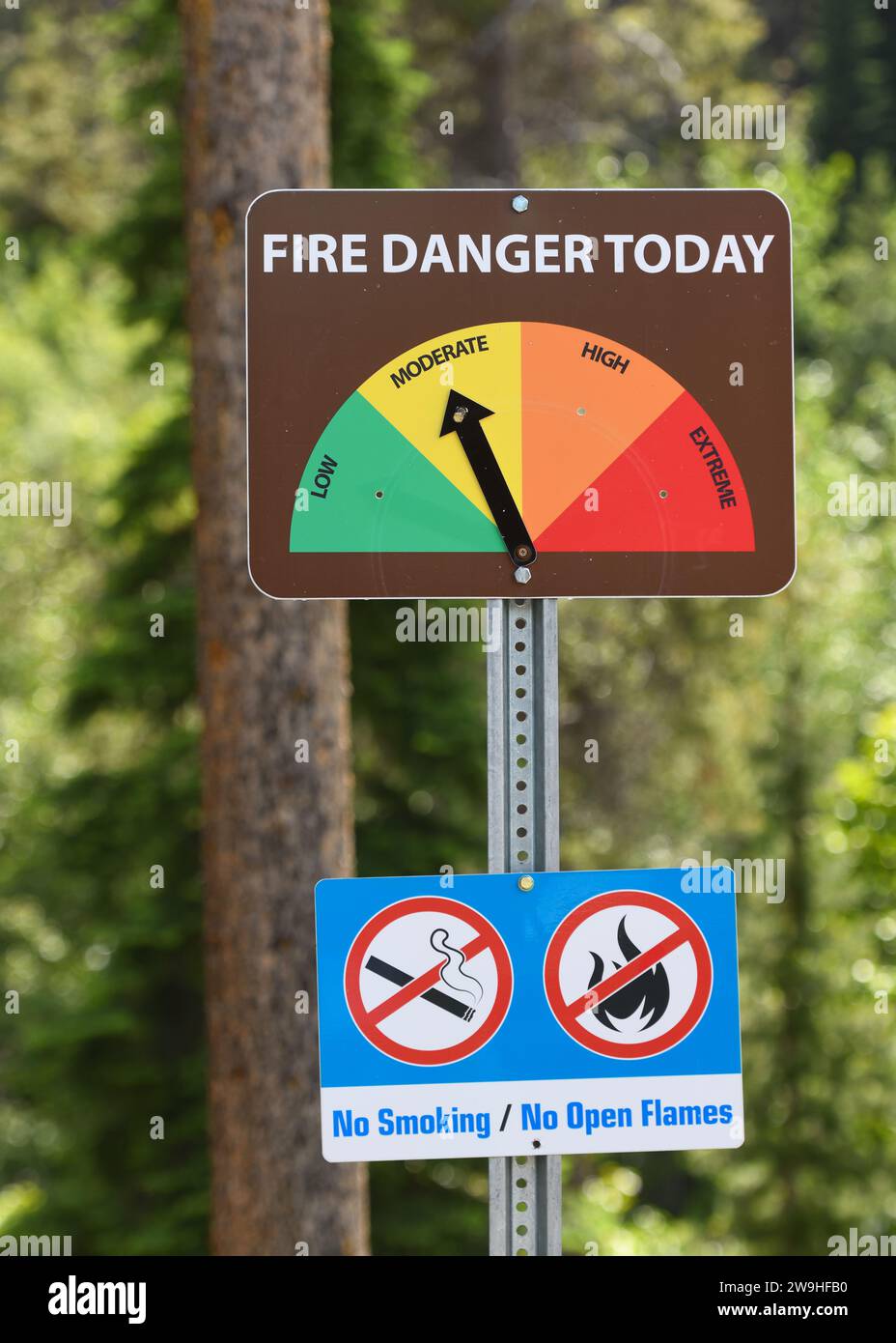 Fire danger rating hi-res stock photography and images - Alamy