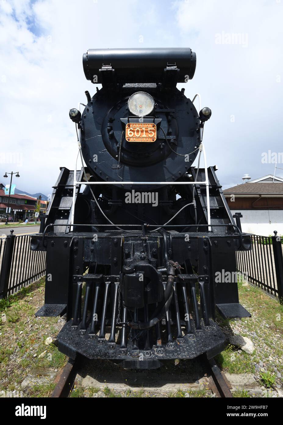 Jasper’s Locomotive 6015 is one of 16 mountain-type engines built by ...