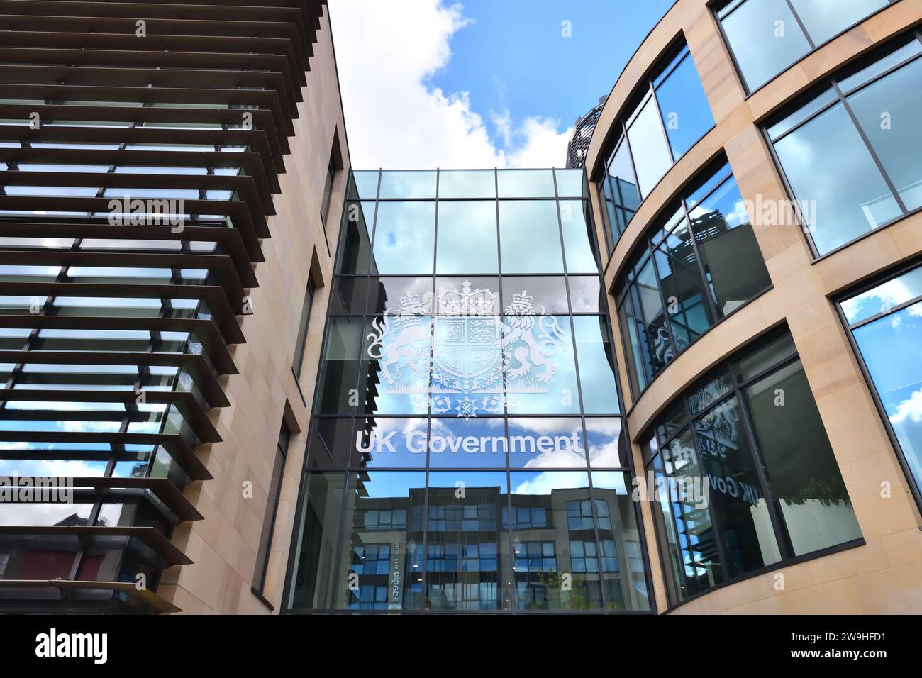 The UK government building in Edinburgh, Scotland Stock Photo - Alamy
