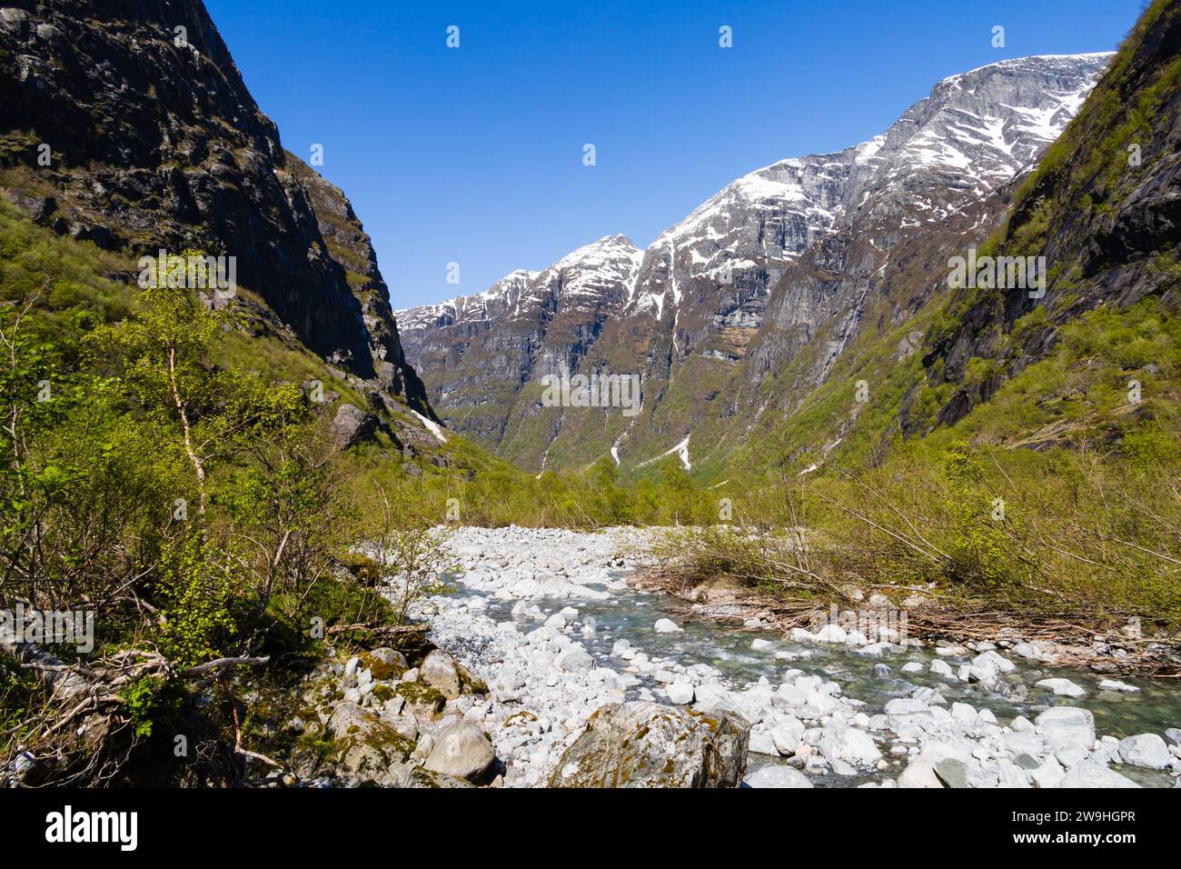 Oldedalen valley hi-res stock photography and images - Alamy