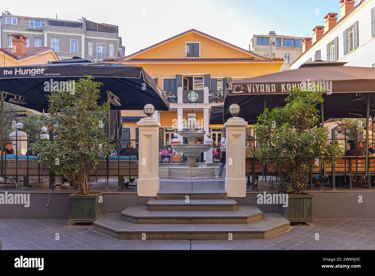 Istanbul, Turkey - October 20, 2023: Iconic Starbucks Coffee Shop at ...