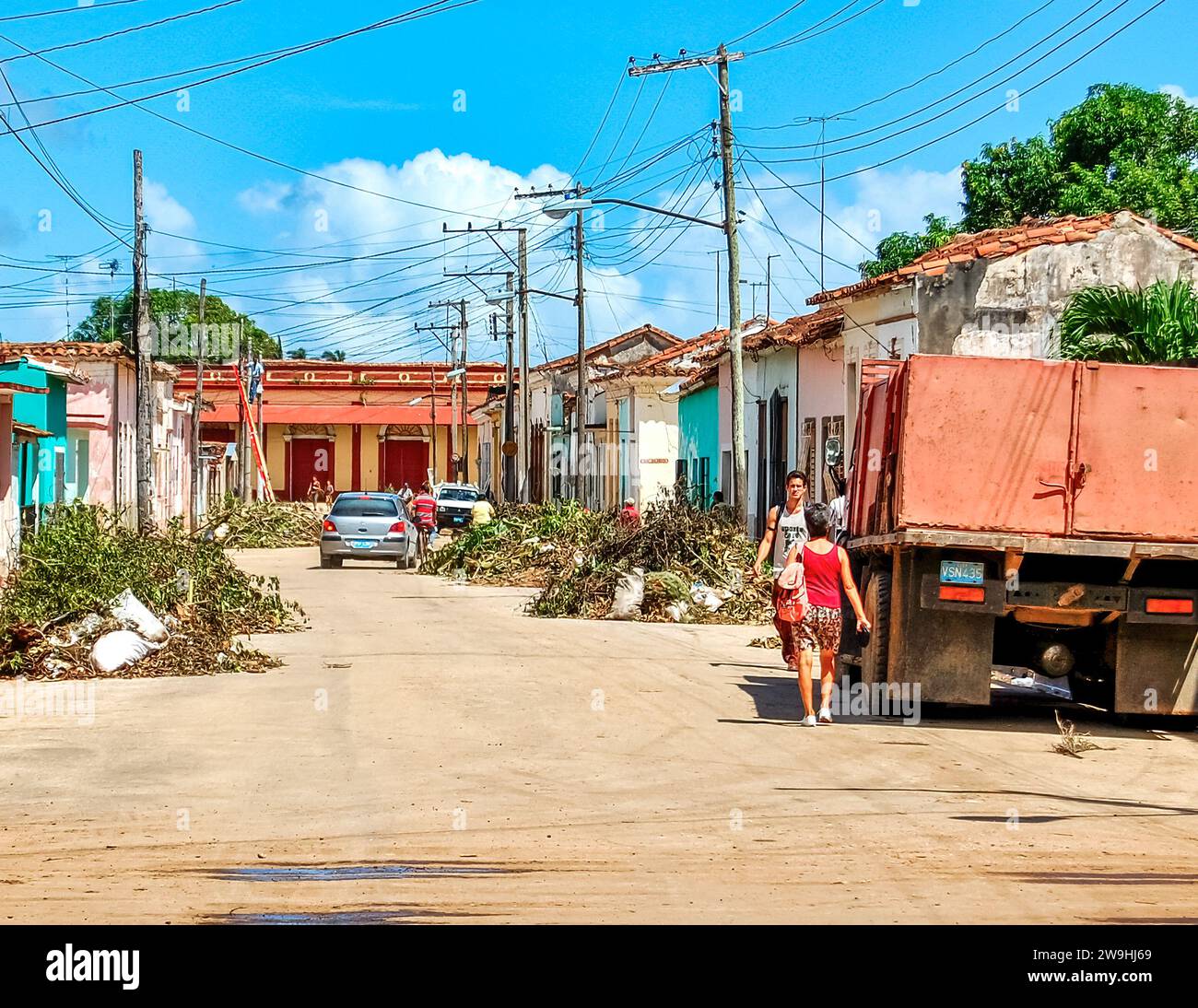 Aftermath of Hurricane Ike, Cuba, 2008 Stock Photo - Alamy