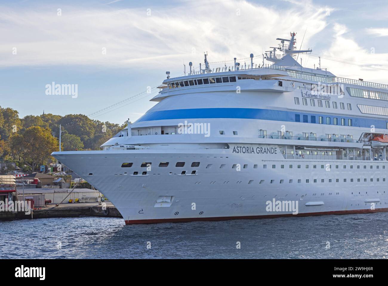 Istanbul, Turkey - October 19, 2023: Cruiser Ship Astoria Grande German ...