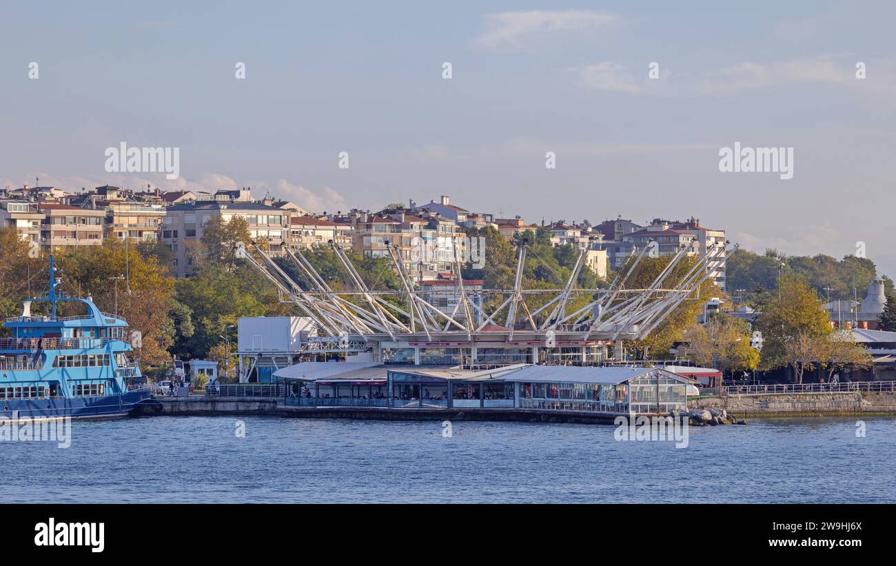 Istanbul, Turkey - October 19, 2023: Balon Cafe Restaurant Structure at ...