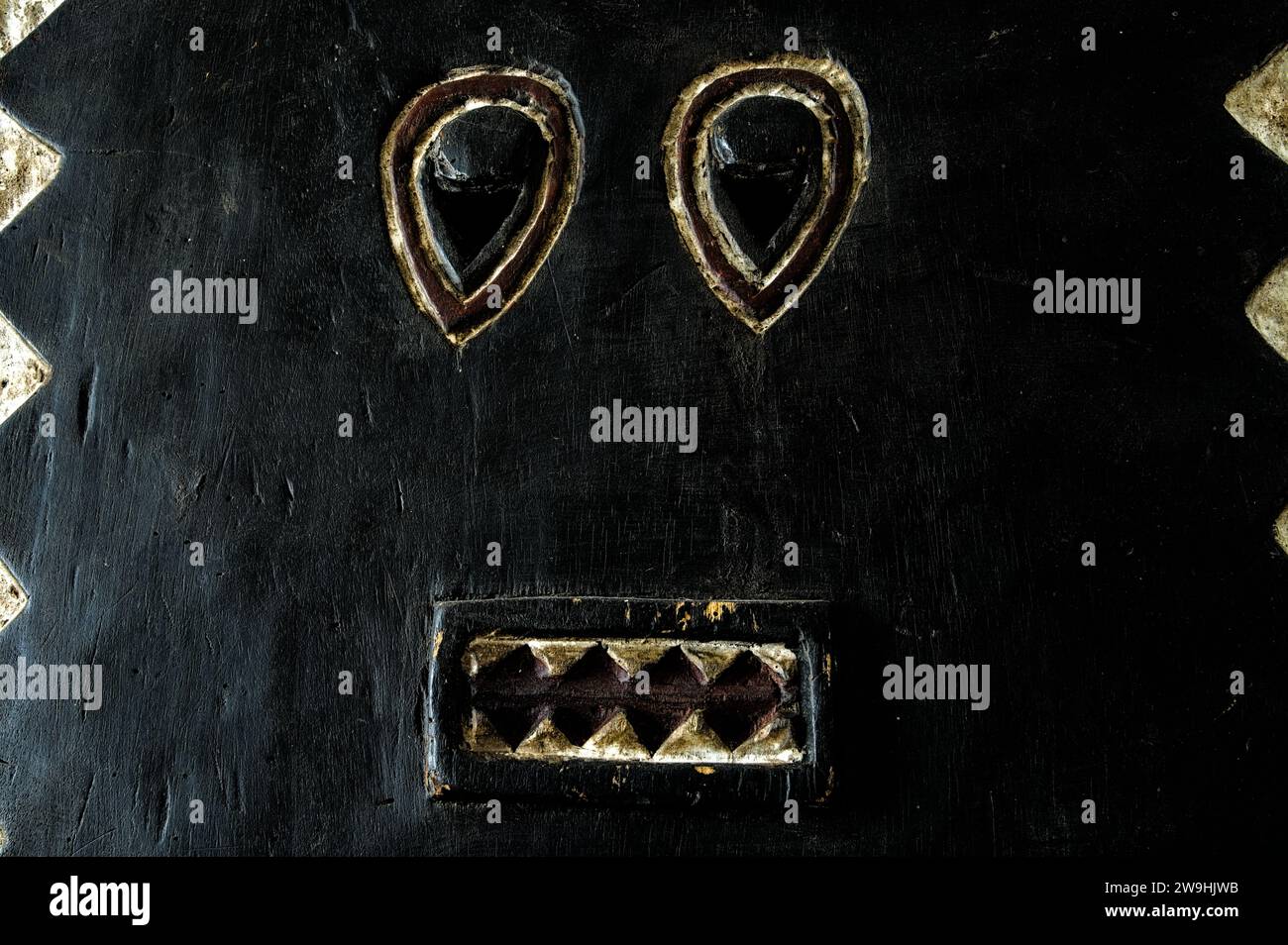 The Voodoo series: a dark peering Stock Photo - Alamy