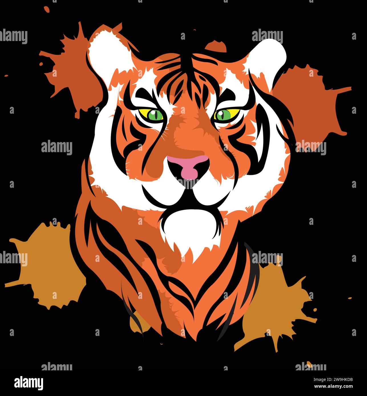 illustration of tige Stock Vector Image & Art - Alamy