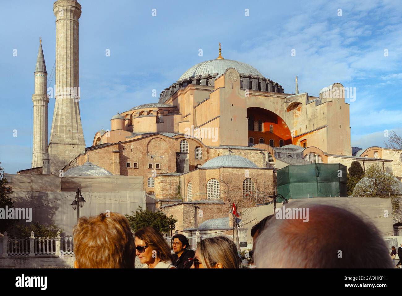 Hagia Sophia Grand Mosque, formerly a cathedral and architectural and ...