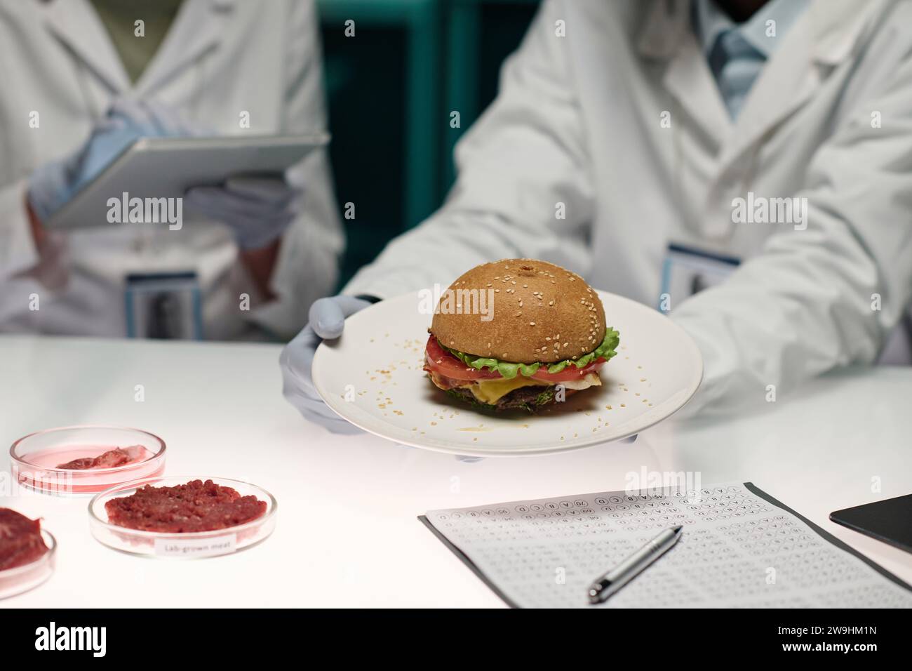 Cultured hamburger hi-res stock photography and images - Alamy