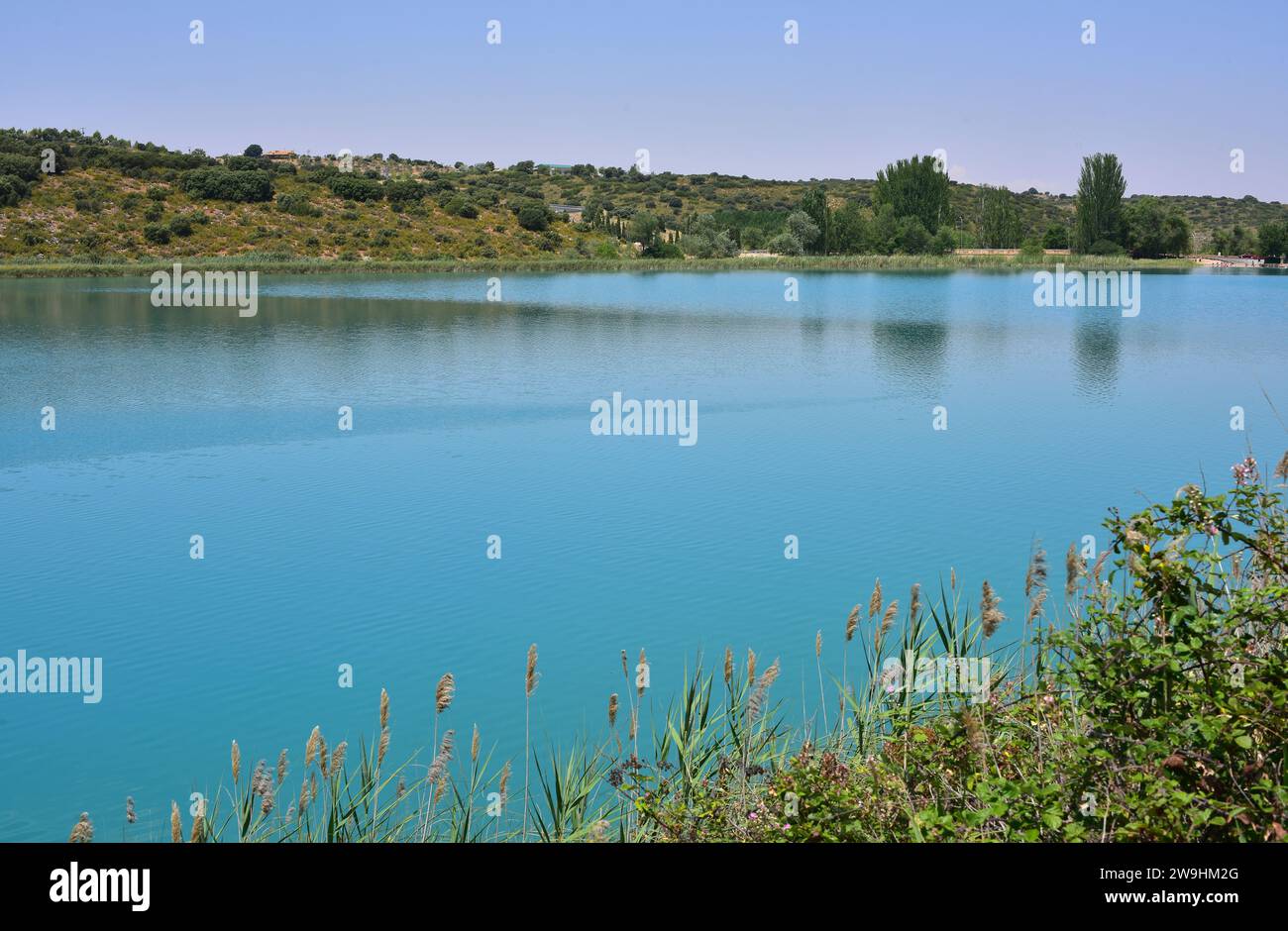 Laguna del Rey, Lagunas de Ruidera Natural Park, Ciudad Real province ...