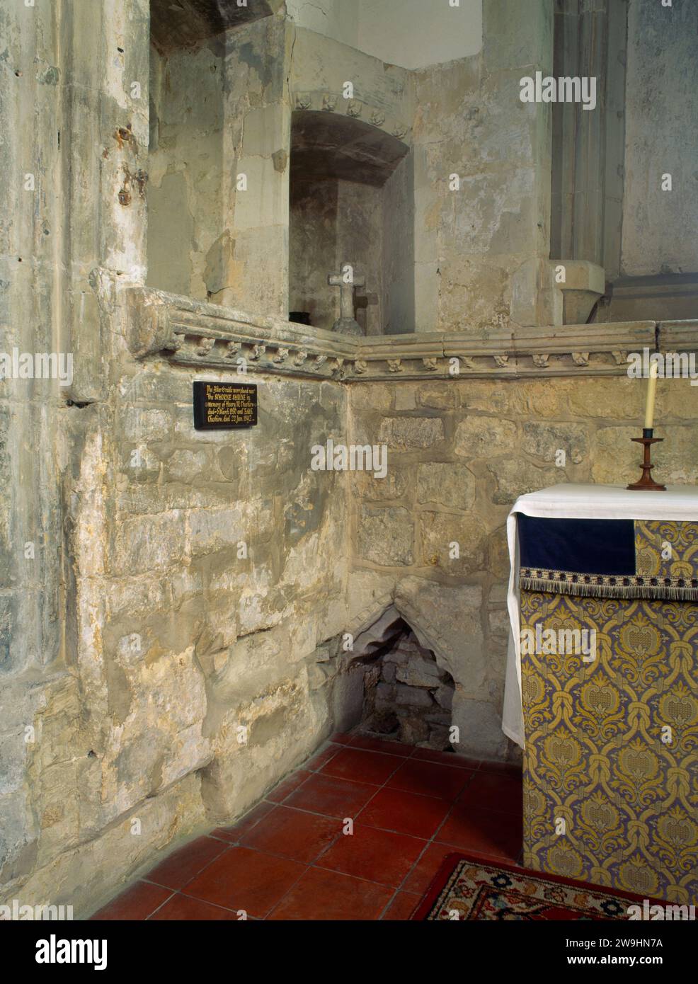 Former location of the shrine of popular saint Master John Schorne at ...