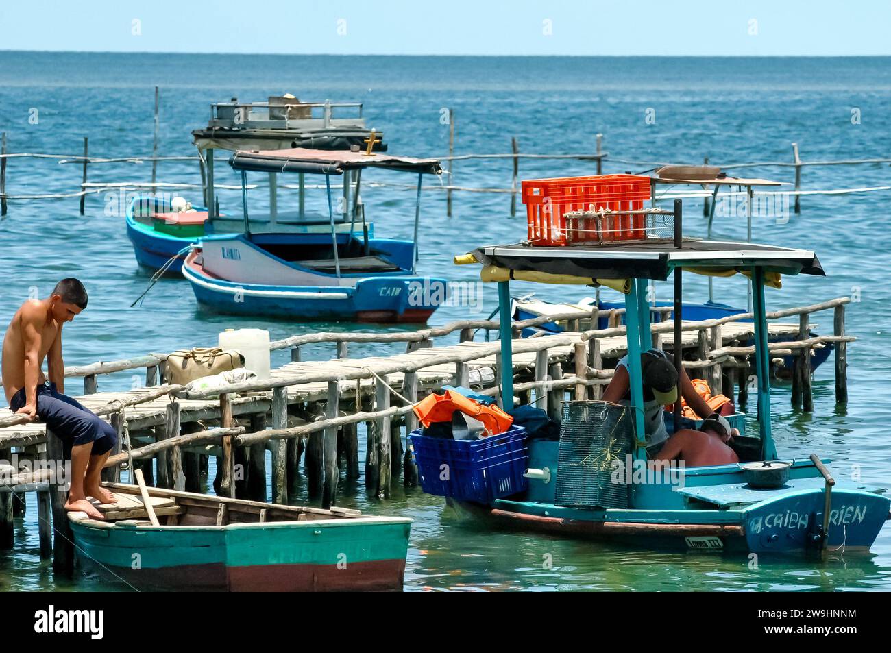 Cuban fishing boats hi-res stock photography and images - Alamy