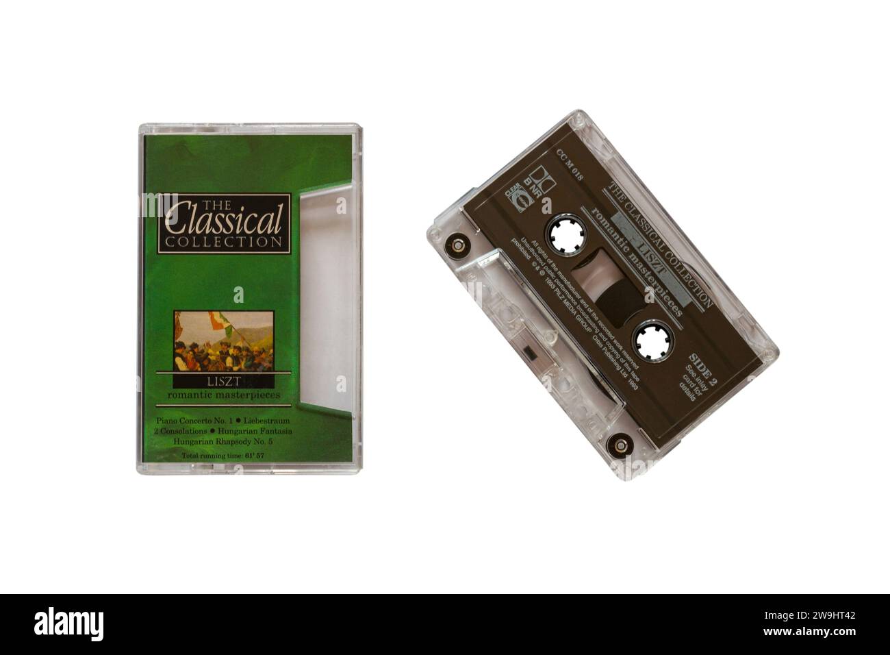 Liszt romantic masterpieces cassette tape hi-res stock photography and ...
