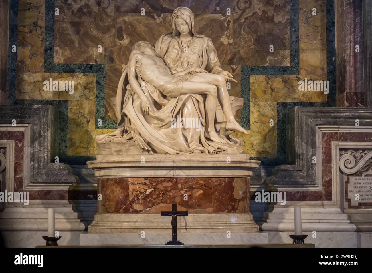 Vatican City, 17 May 2017 : Pieta, a work of Renaissance sculpture by ...